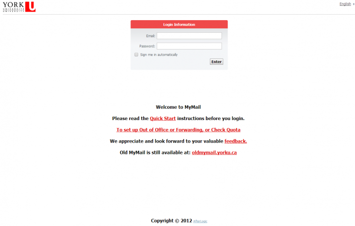 Phish Alert - Mymail login page change | Information Security at York Phish Alert - Mymail login page change | Information Security at York
